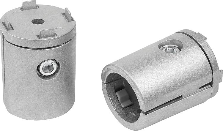 T-spojky Ø30 s přípojkou k drážce 8 typ I, s pojistkou proti pootočení ...