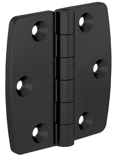 6-hole square polyamide hinges with carbon fiber | Marek.eu