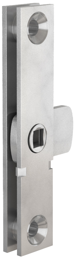 Budget latch - square 6x6 - stainless steel | Marek.eu