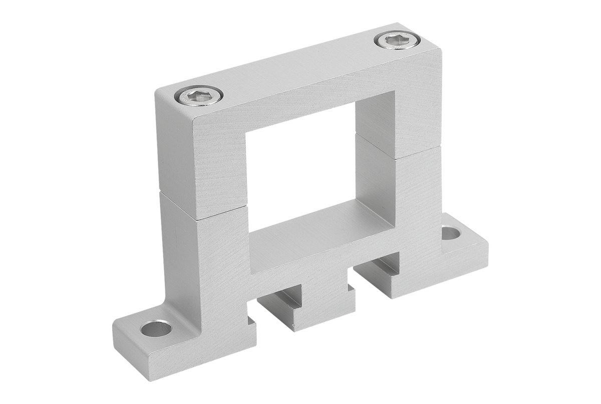 Flange clamps, aluminium, for square linear actuators | Marek.eu